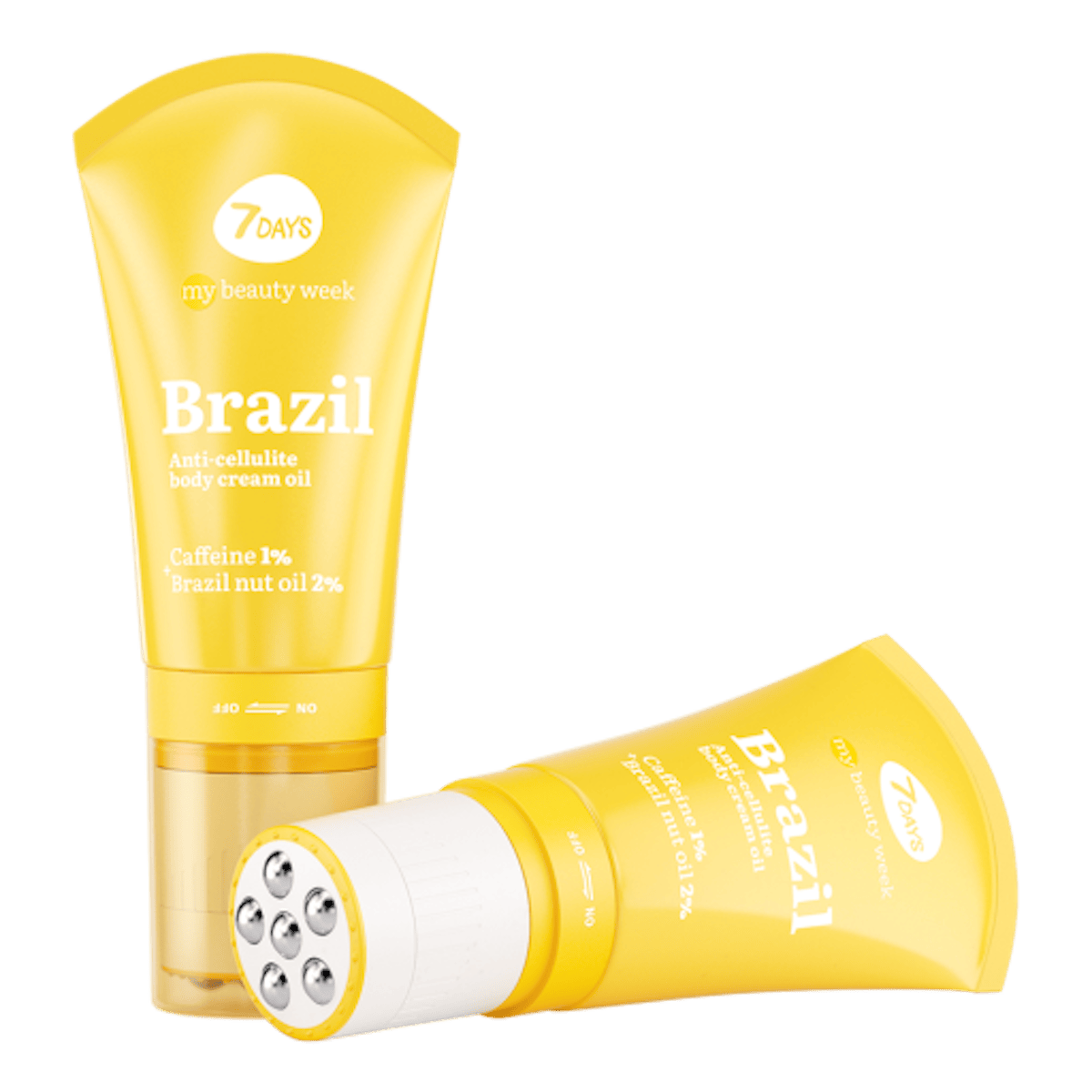 7DAYS My Beauty Week- Brazil Anti-Cellulite Body Cream Oil Caffeine 1% ...