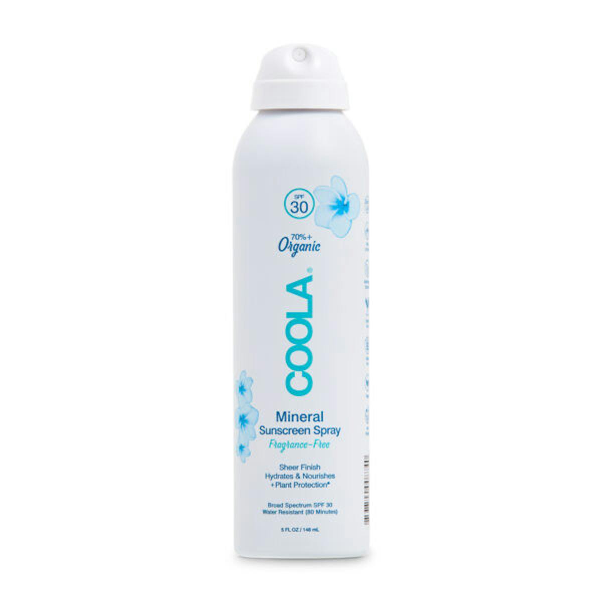 Coola Mineral Body Sunscreen Spray SPF30 Fragrance Free Solkrem 148ml ...